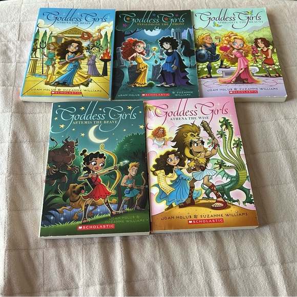 Scholastic | Accents | Goddess Girls Book Bundle | Poshmark